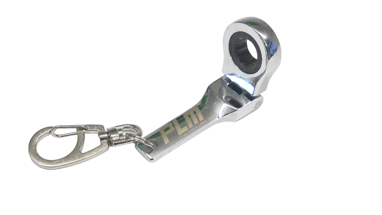 PLM Keychain 10mm Ratchet Wrench – Private Label Mfg