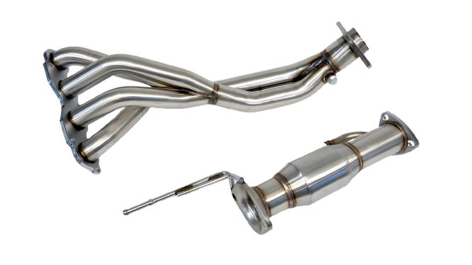 PLM K-Series K24 K20 FG Header V2 with Bolt-On Catalytic Converter ...