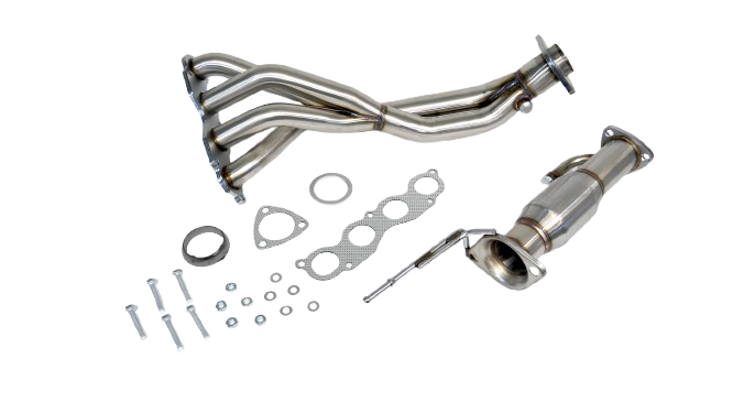 PLM K-Series K24 K20 FG Header V2 with Bolt-On Catalytic Converter ...