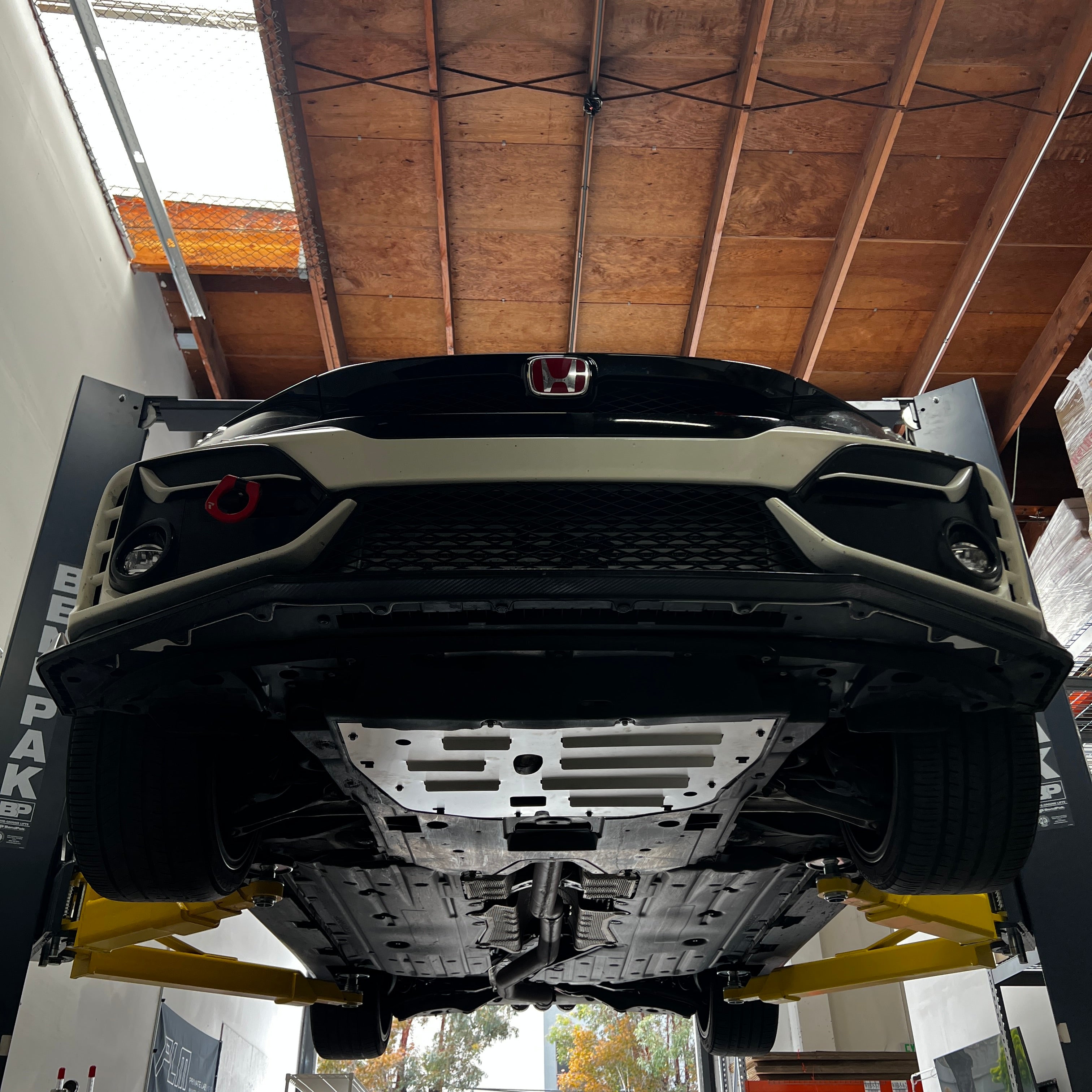 PLM Vented Engine Splash Guard Plate - 17-21 Civic Type R FK8 – Private ...