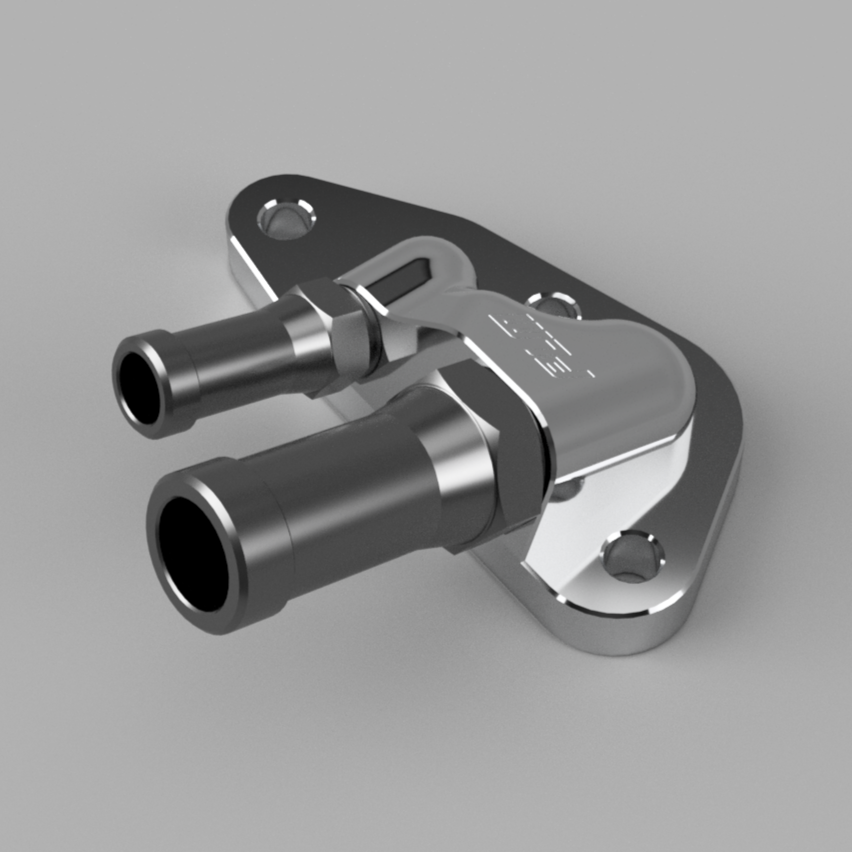 Precision Works Coolant Breather Fitting Assembly 2015+ WRX FA20 DIT ...