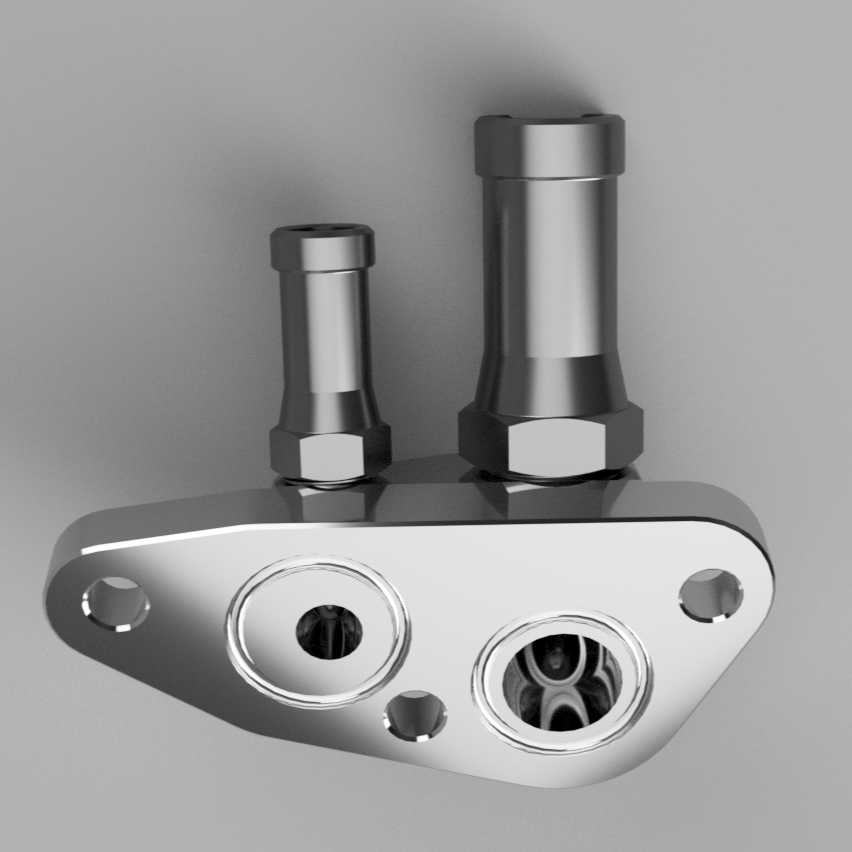 Precision Works Coolant Breather Fitting Assembly 2015+ WRX FA20 DIT ...