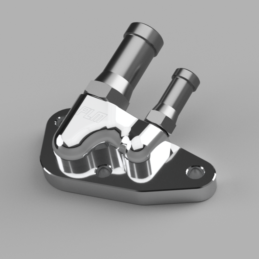 Precision Works Coolant Breather Fitting Assembly 2015+ WRX FA20 DIT ...